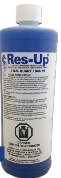 Res-Up Cleaner | 1 Qt. Res-Up | Water Softener Cleaner